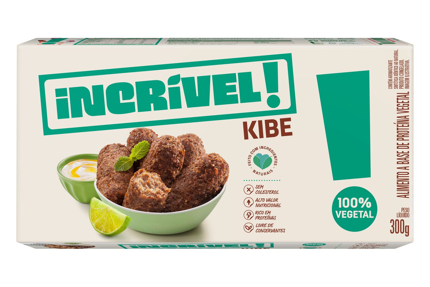 Kibe Incrível! 100% Vegetal 300g - Swift