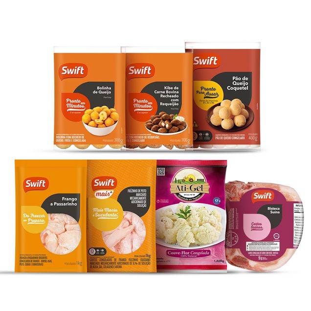 Combo Mais de 5Kg de produtos Swift por menos de R$ 100,00 - SP - Swift