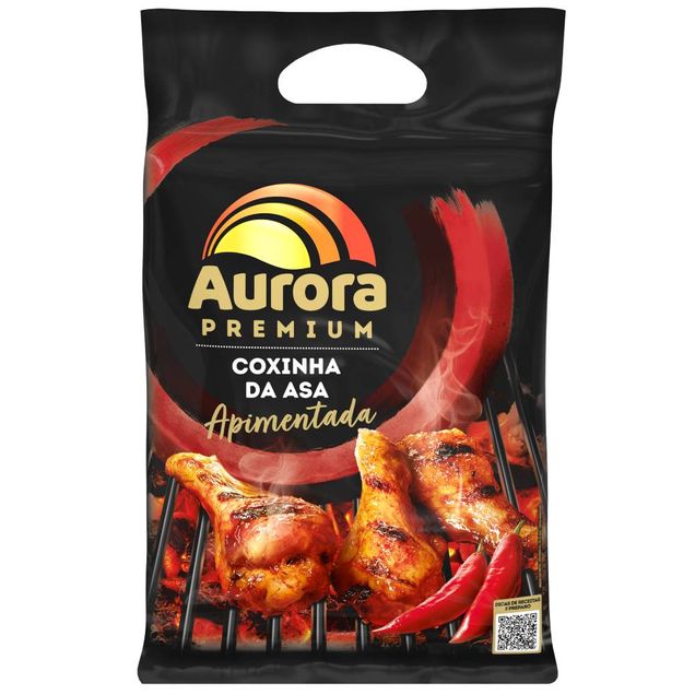 Coxinha da Asa Apimentada Aurora 800g - Swift Coxinha da Asa Apimentada Aurora 800g - Swift