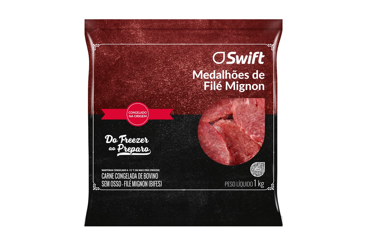 Medalhão de Filé Mignon Swift 1kg - Swift