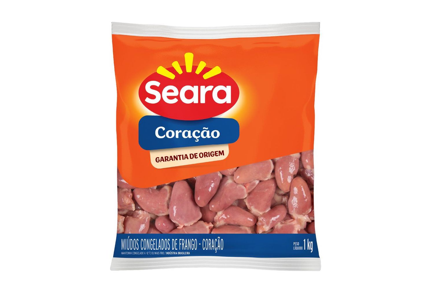 Coração de Frango Congelado Seara 1kg - Swift