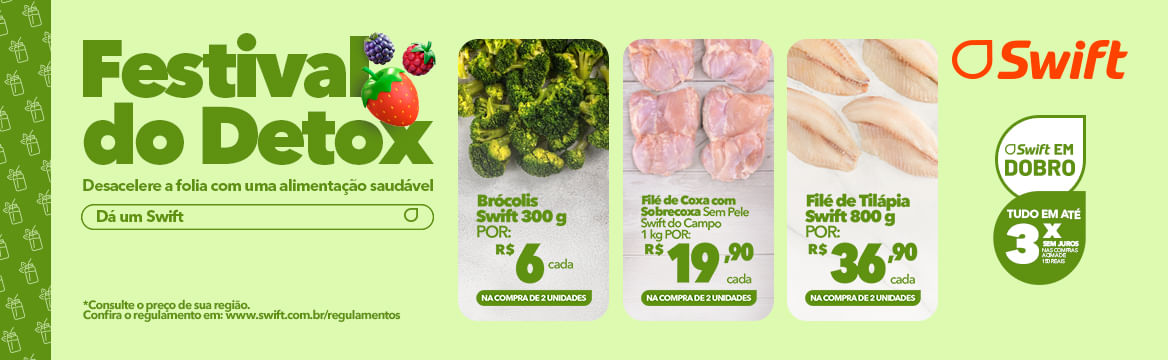 Festival do Detox Swift